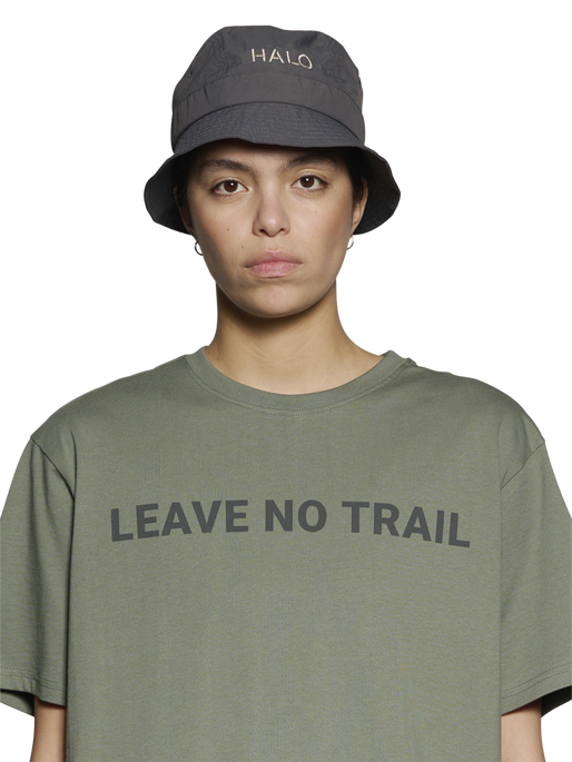 HALO HALO BUCKET HAT NYLON - RAVEN | newlinehalo.dk